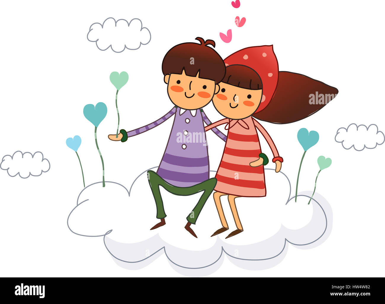 adults only,affectionate,arm around,cuddling,balloon,bangs,brown hair ...