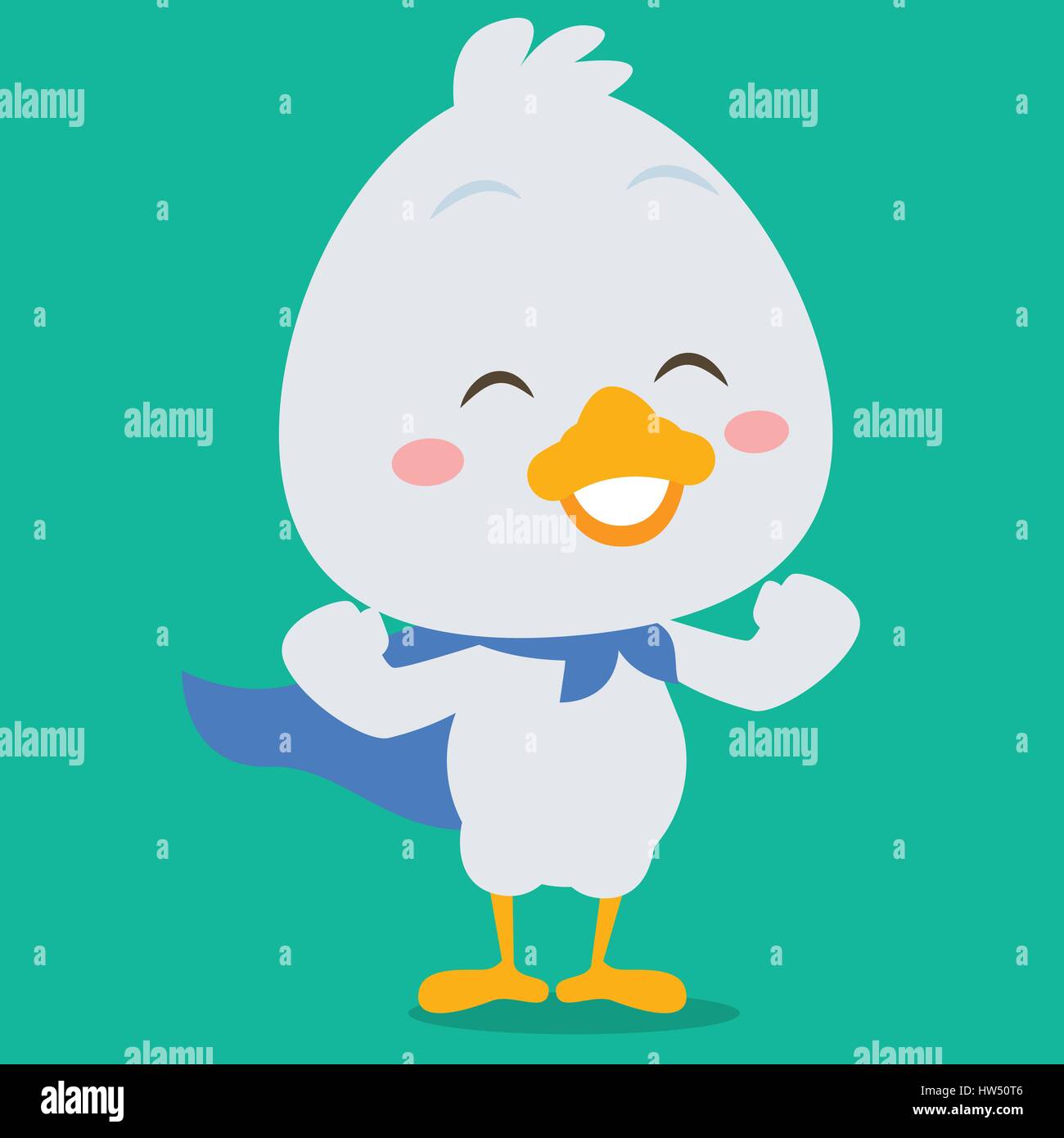 Super swan character style design Stock Vector Image & Art - Alamy