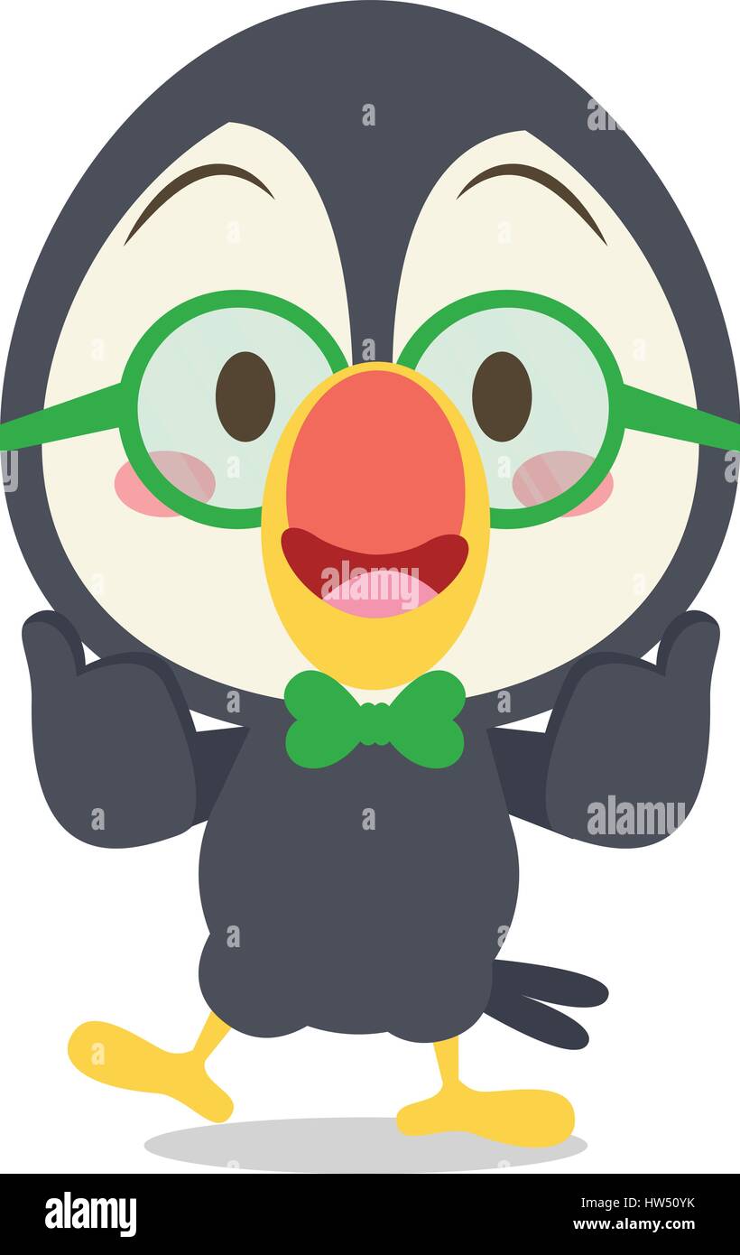 Cute toucan character design style Stock Vector Image & Art - Alamy