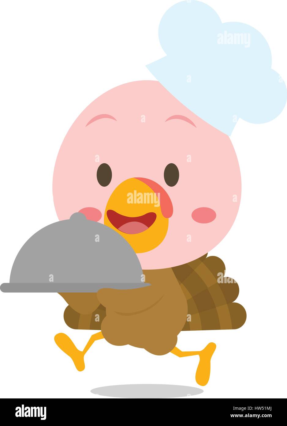 Chef turkey cartoon design character Stock Vector Image & Art - Alamy