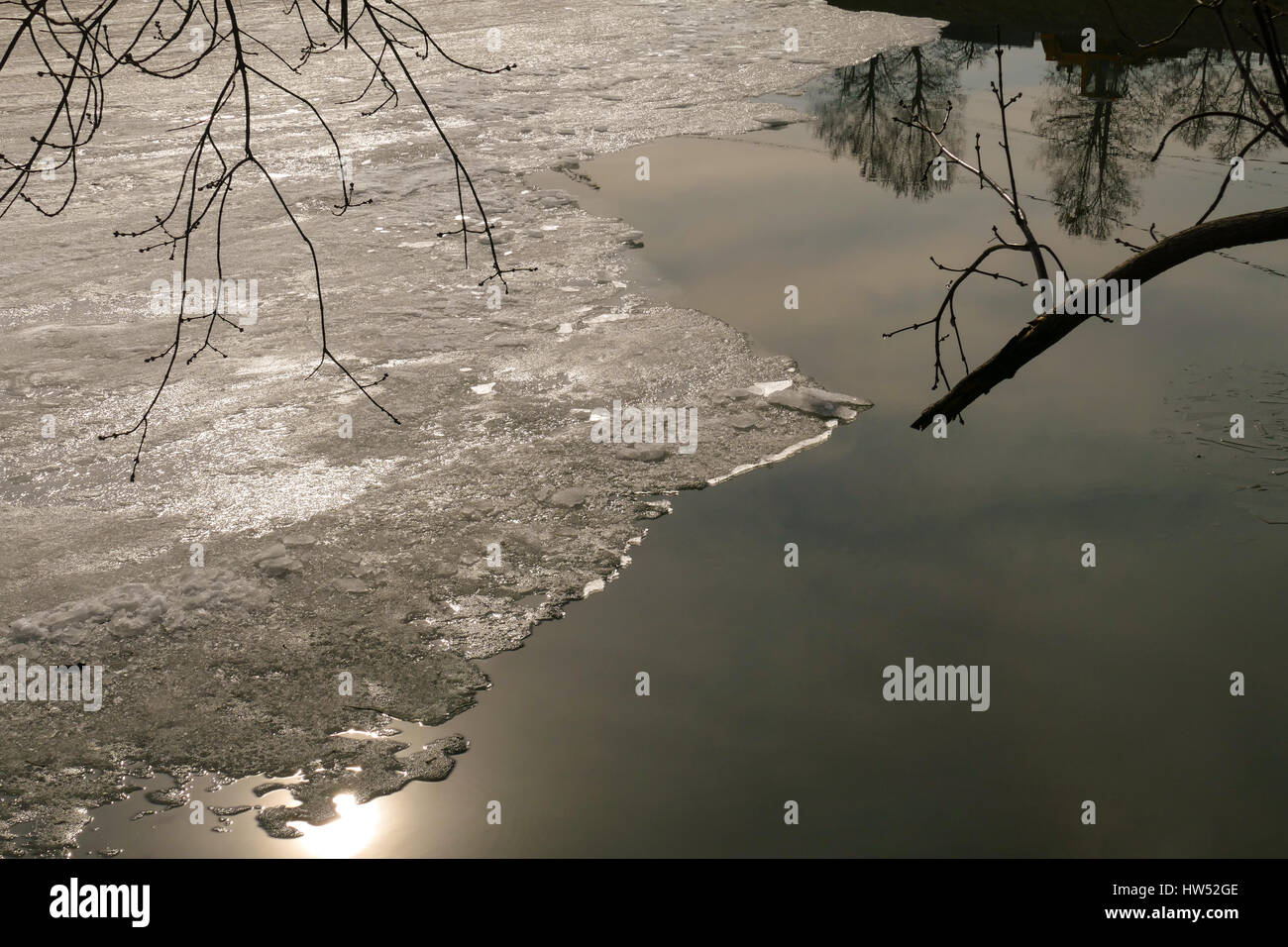 Cold spring landscape hi-res stock photography and images - Alamy