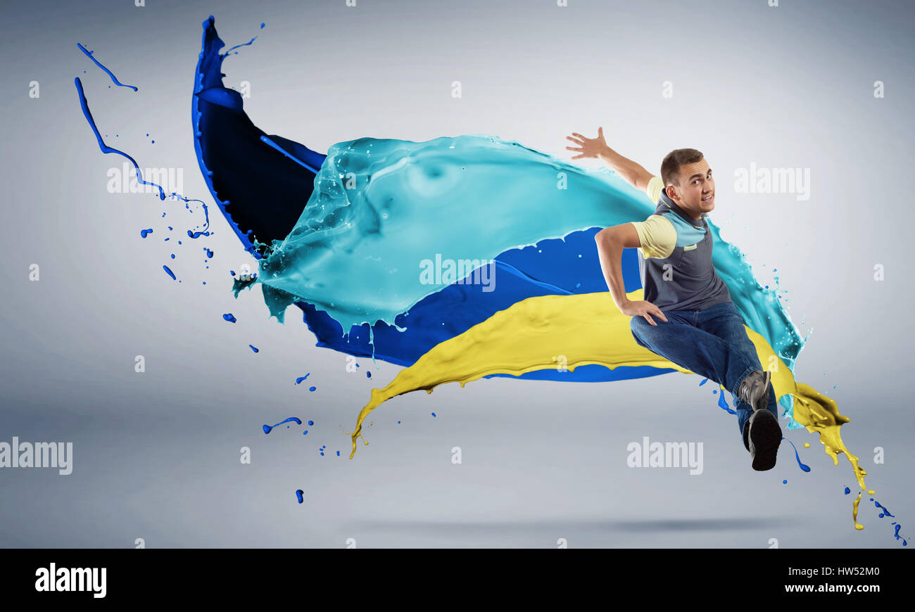 Athletic dance move hi-res stock photography and images - Alamy