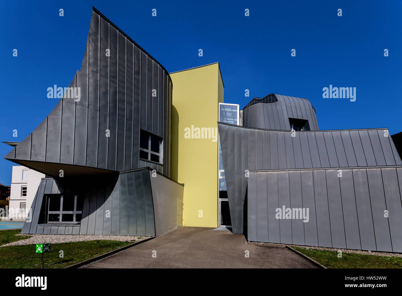 Vitra Headquarter in Birsfelden, Basel, Switzerland. Architect Gehry ...