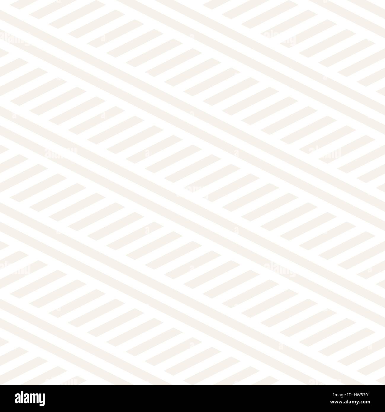 Interlacing Parallel Stripes. Vector Seamless Subtle Monochrome Pattern ...