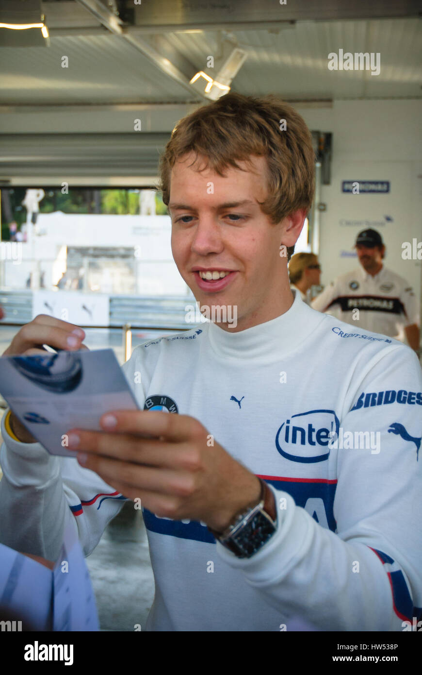 Sebastian vettel portrait hi-res stock photography and images - Alamy