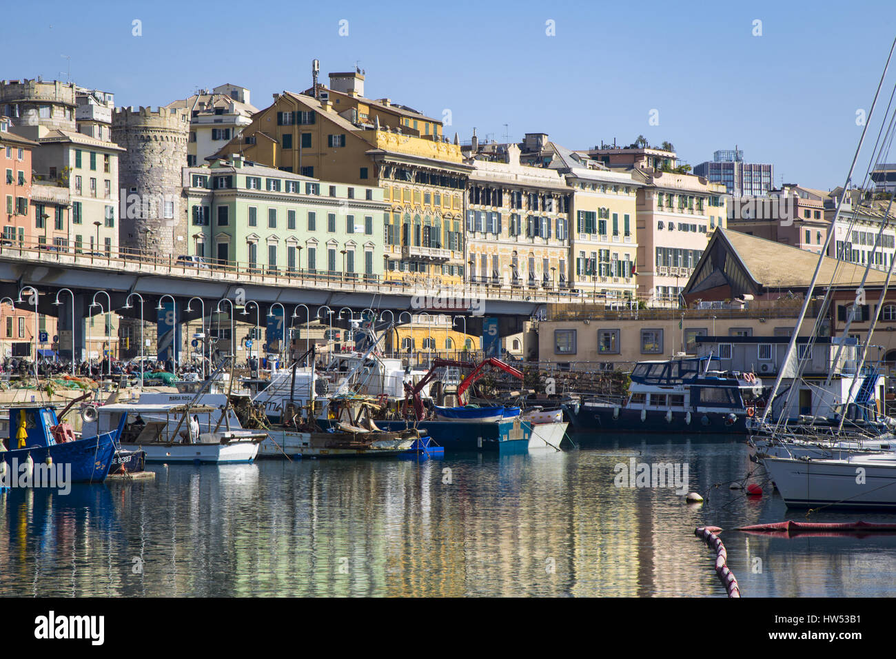 Italian port cities hi-res stock photography and images - Alamy