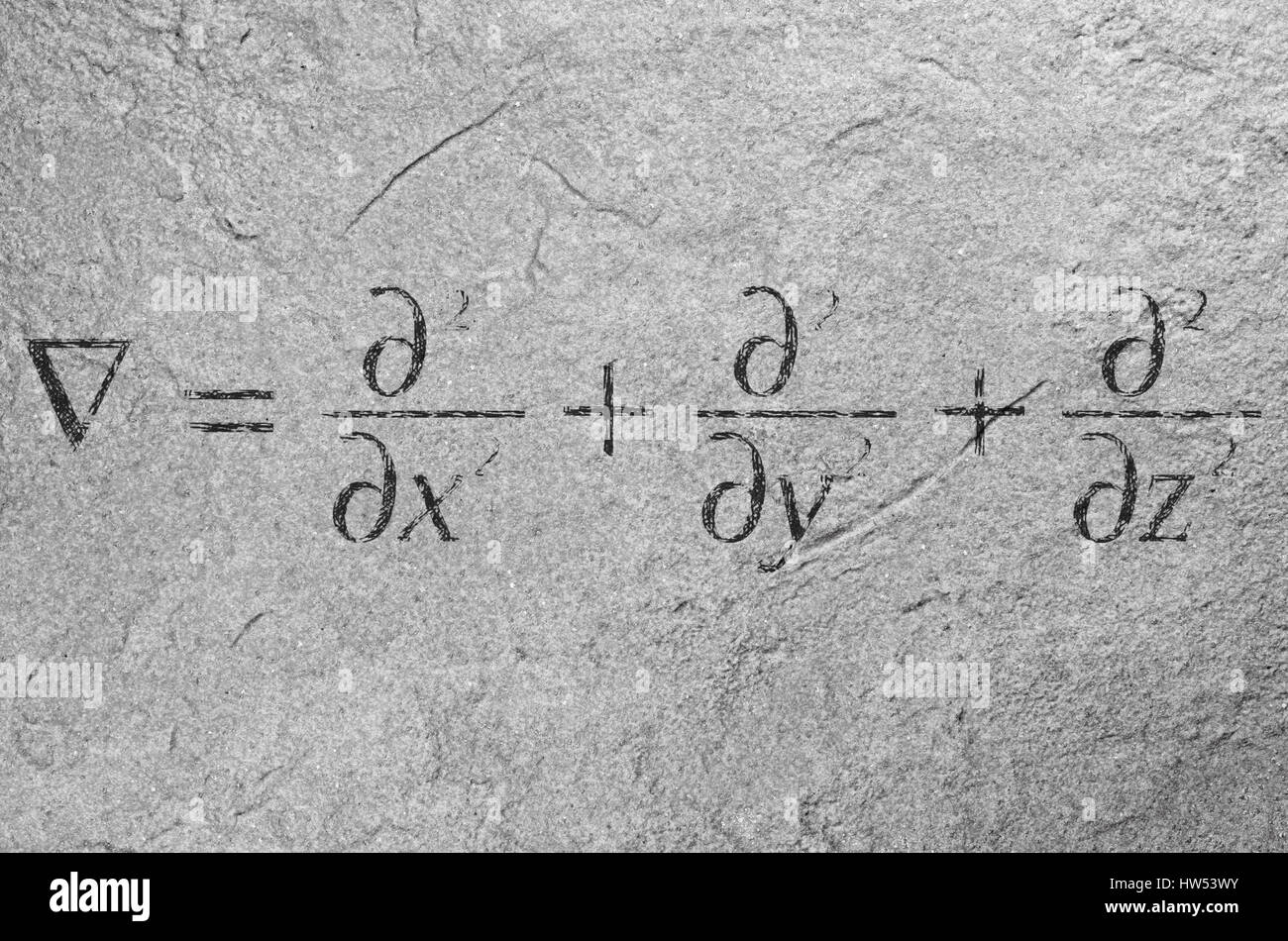 math symbol textured gray toned rough stone background - copy space ...