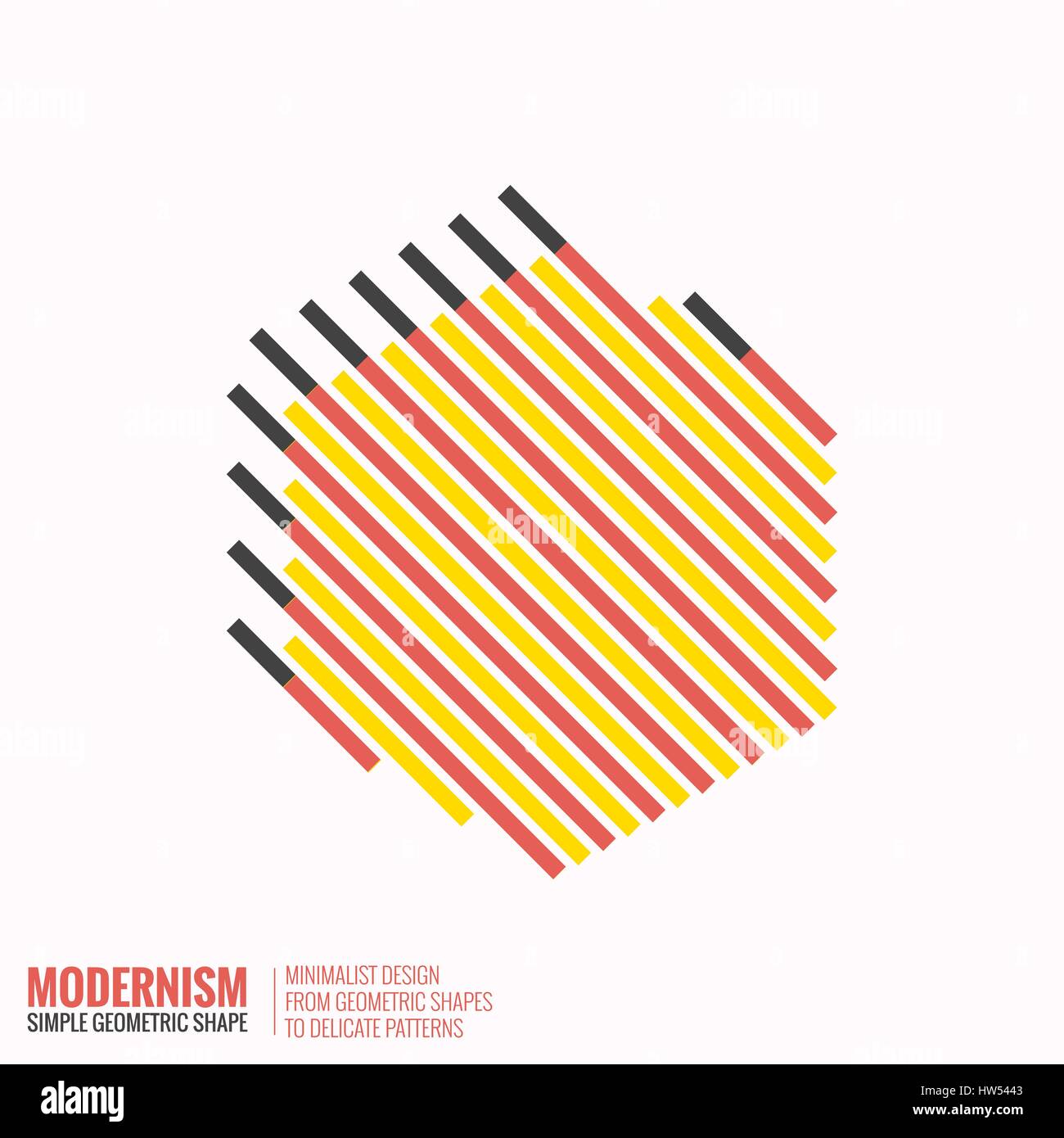 Minimalistic Geometric Design Stock Vector Image & Art - Alamy