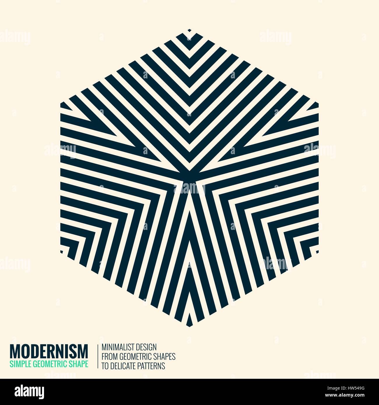 Minimalistic Geometric Design Stock Vector Image & Art - Alamy