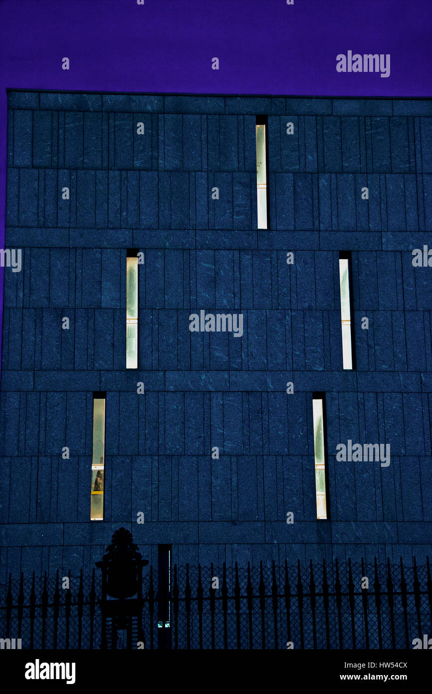 Modern architecture. University building, Dublin, Ireland Stock Photo ...