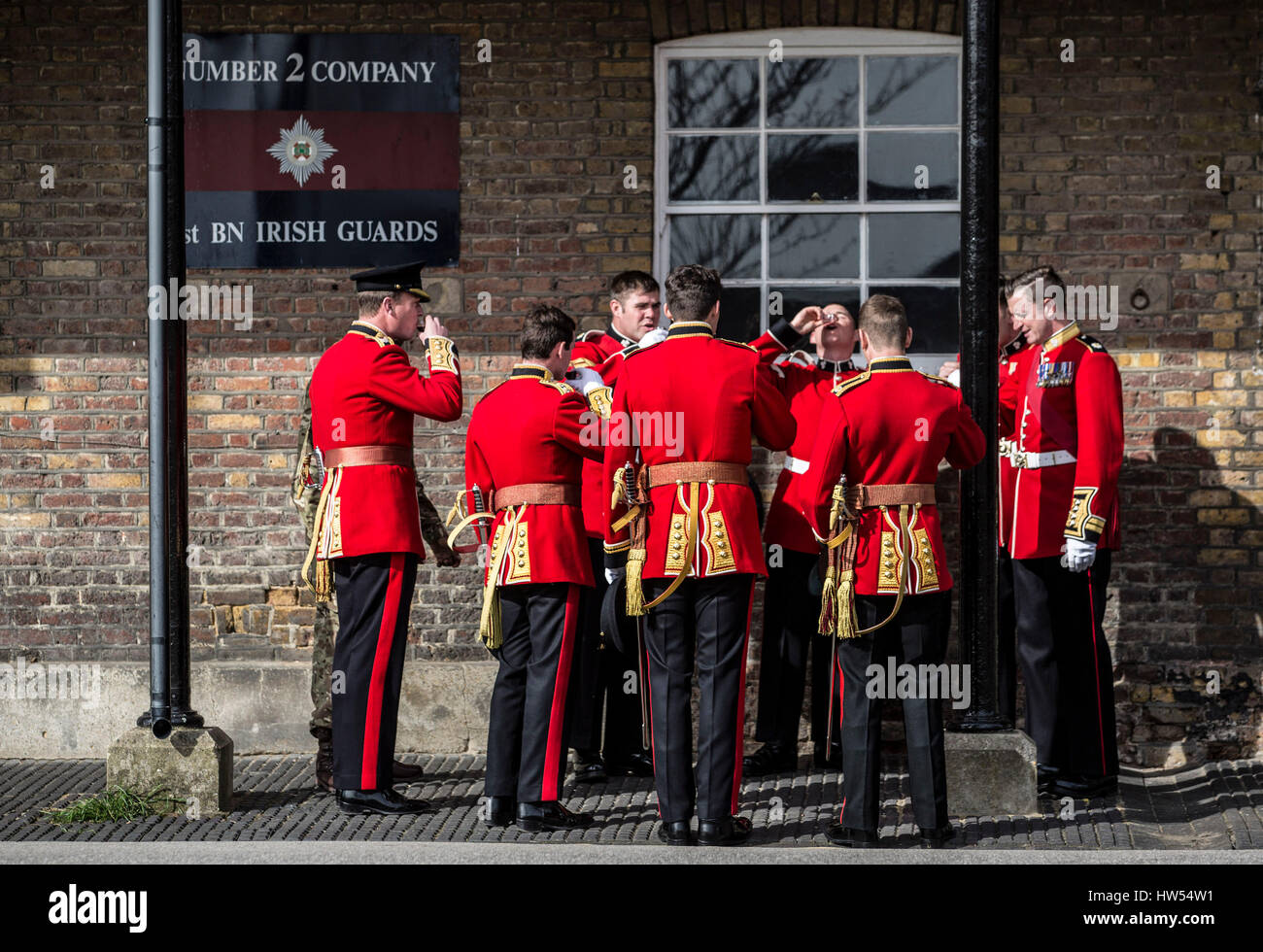 Irish guards barracks hi-res stock photography and images - Alamy