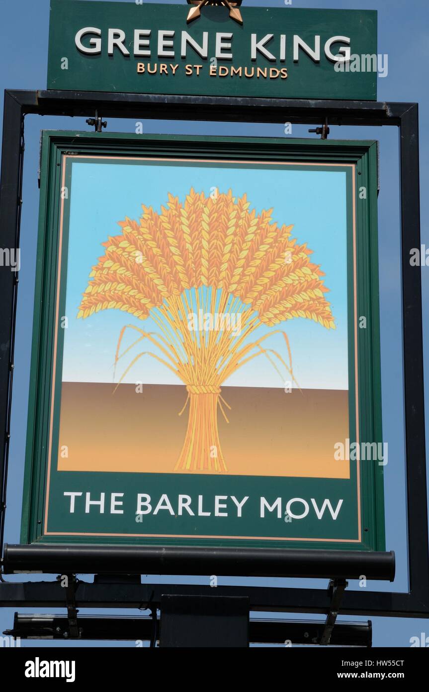 The Barley Mow, Histon Cambridgeshire, held the last recorded “Horkey ...