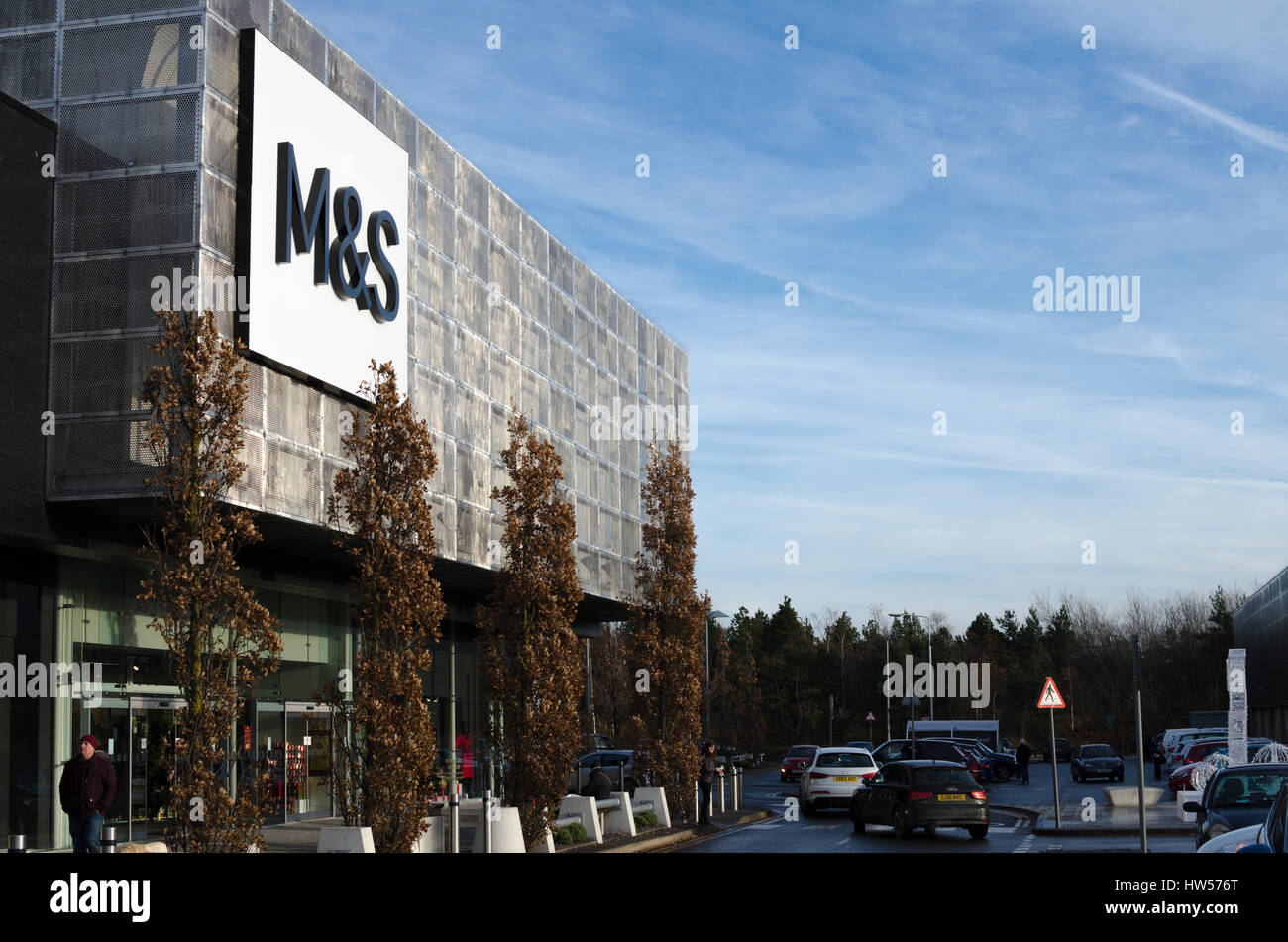 Shop front modern m&s hi-res stock photography and images - Alamy