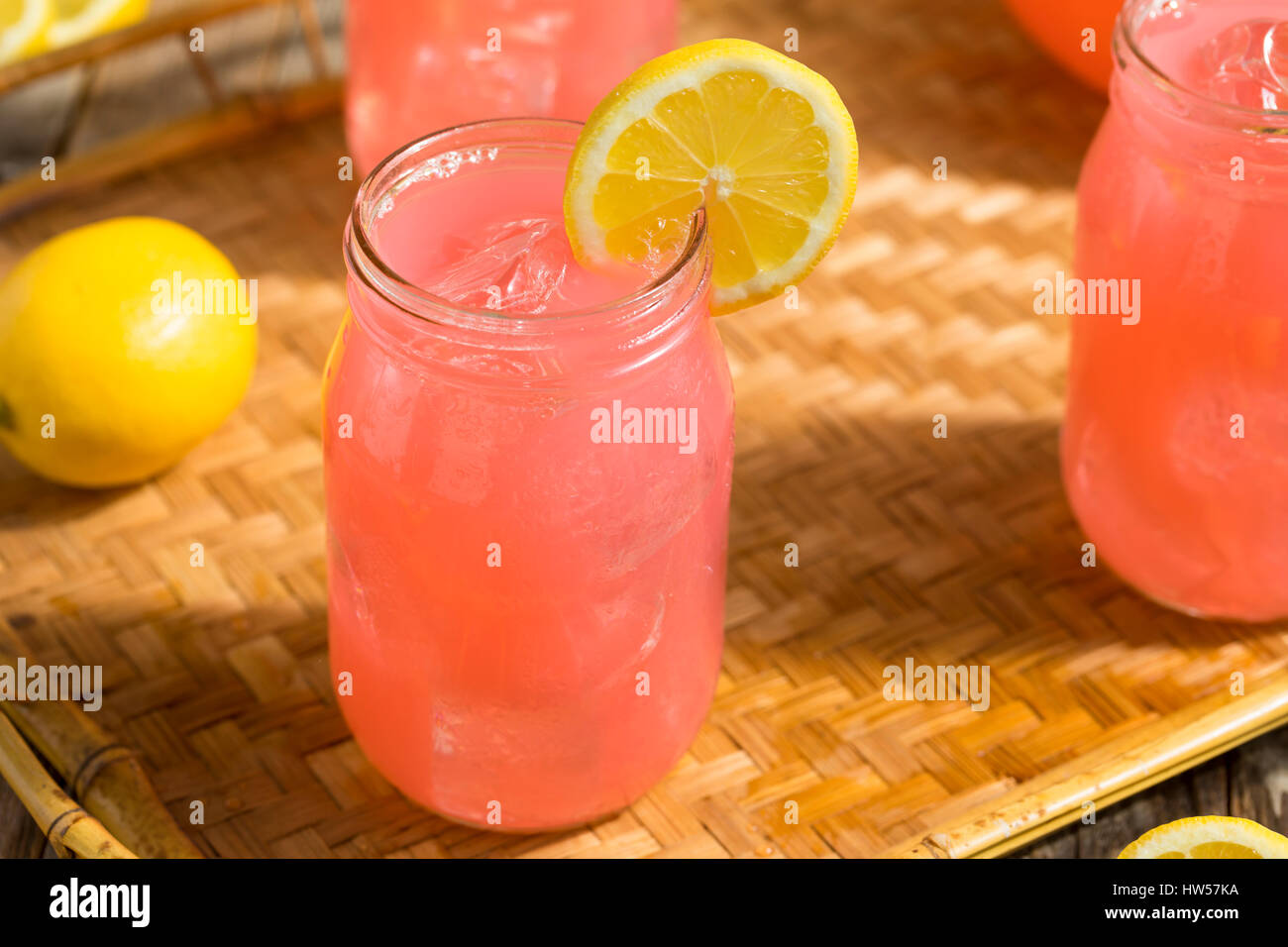 Yellow lemonade straw fresh natural hi-res stock photography and images ...