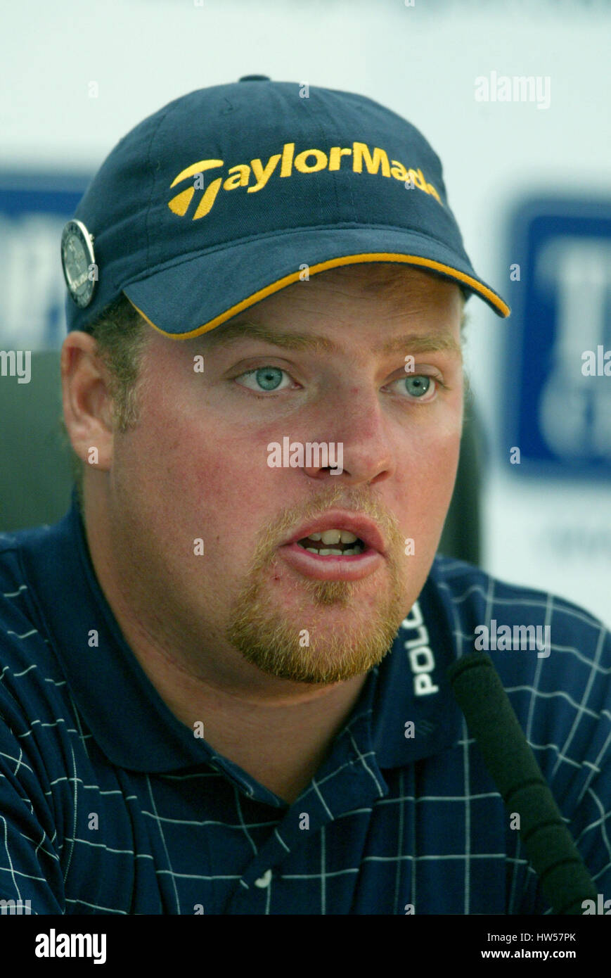 CARL PETTERSSON SWEDEN SCOTLAND MUIRFIELD 19 July 2002 Stock Photo - Alamy