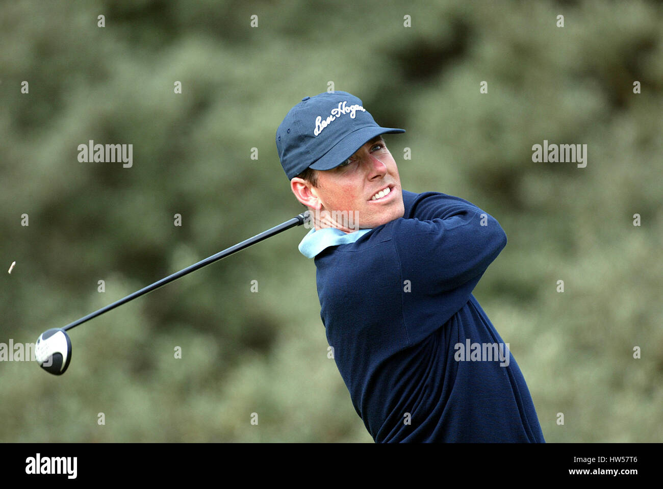 JUSTIN LEONARD USA THE OPEN MUIRFIELD SCOTLAND 18 July 2002 Stock Photo ...