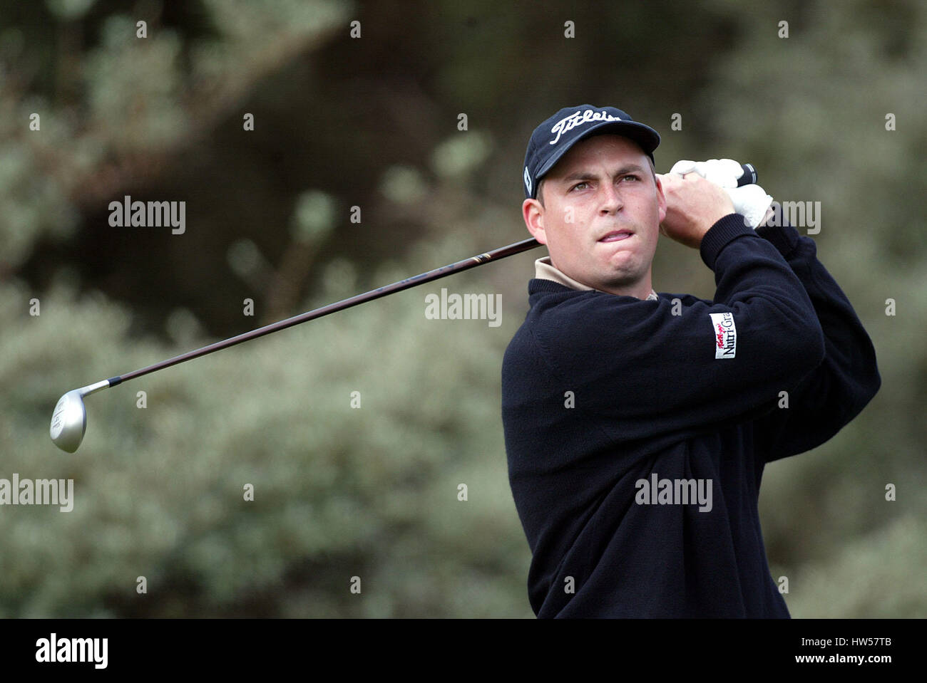 DAVID HOWELL ENGLAND THE OPEN MUIRFIELD SCOTLAND 18 July 2002 Stock ...