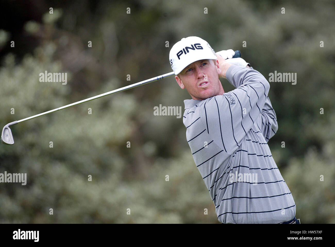 CHRIS RILEY USA THE OPEN MUIRFIELD SCOTLAND 18 July 2002 Stock Photo ...