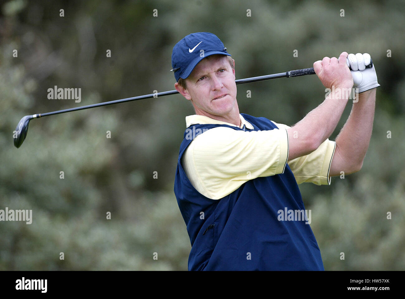 SCOTT LAYCOCK AUSTRALIA THE OPEN MUIRFIELD SCOTLAND 18 July 2002 Stock ...