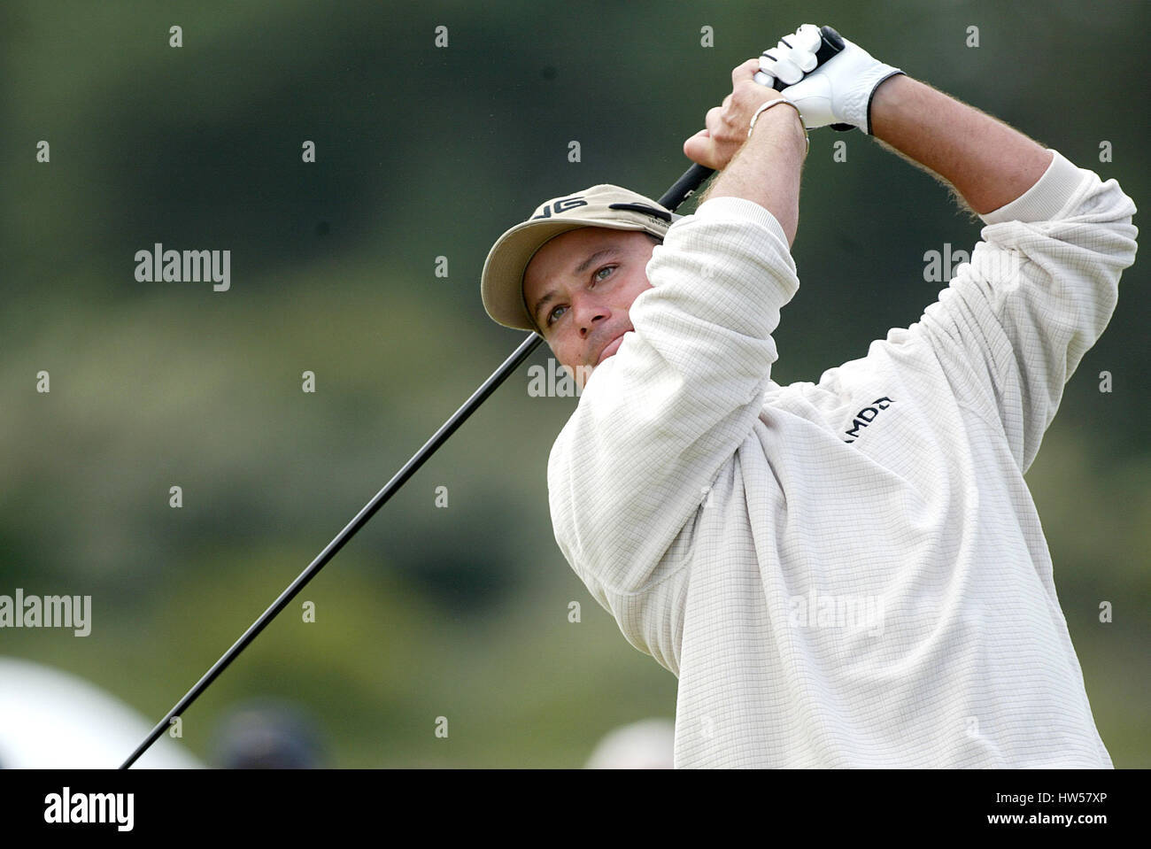 CHRIS DIMARCO USA THE OPEN MUIRFIELD SCOTLAND 18 July 2002 Stock Photo ...