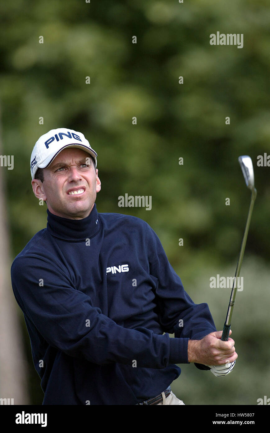 KEVIN SUTHERLAND USA THE OPEN MUIRFIELD SCOTLAND 18 July 2002 Stock ...