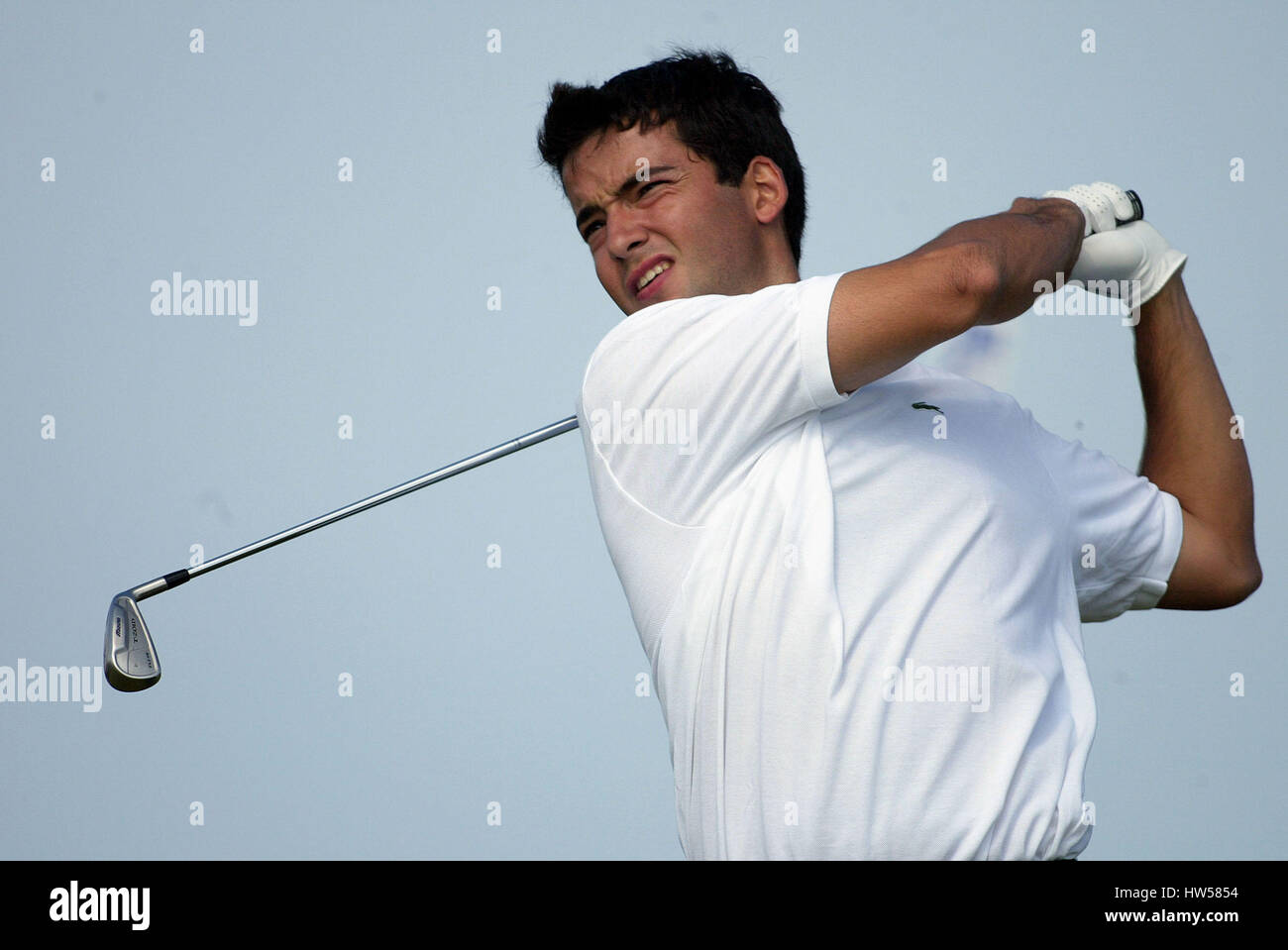 ALEJANDRO LARRAZABAL SPAIN MUIRFIELD GOLF COURSE GULLAN SCOTLAND 18 ...