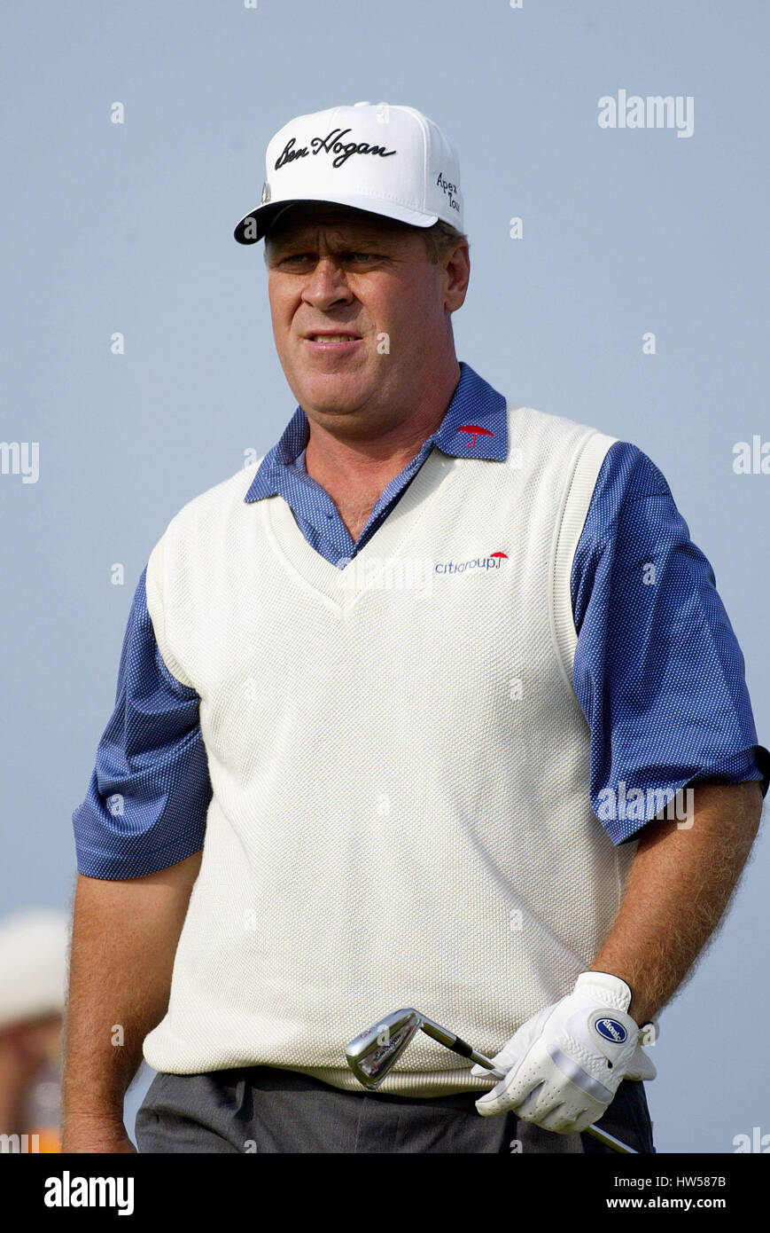 HAL SUTTON USA MUIRFIELD GOLF COURSE GULLAN SCOTLAND 18 July 2002 Stock ...