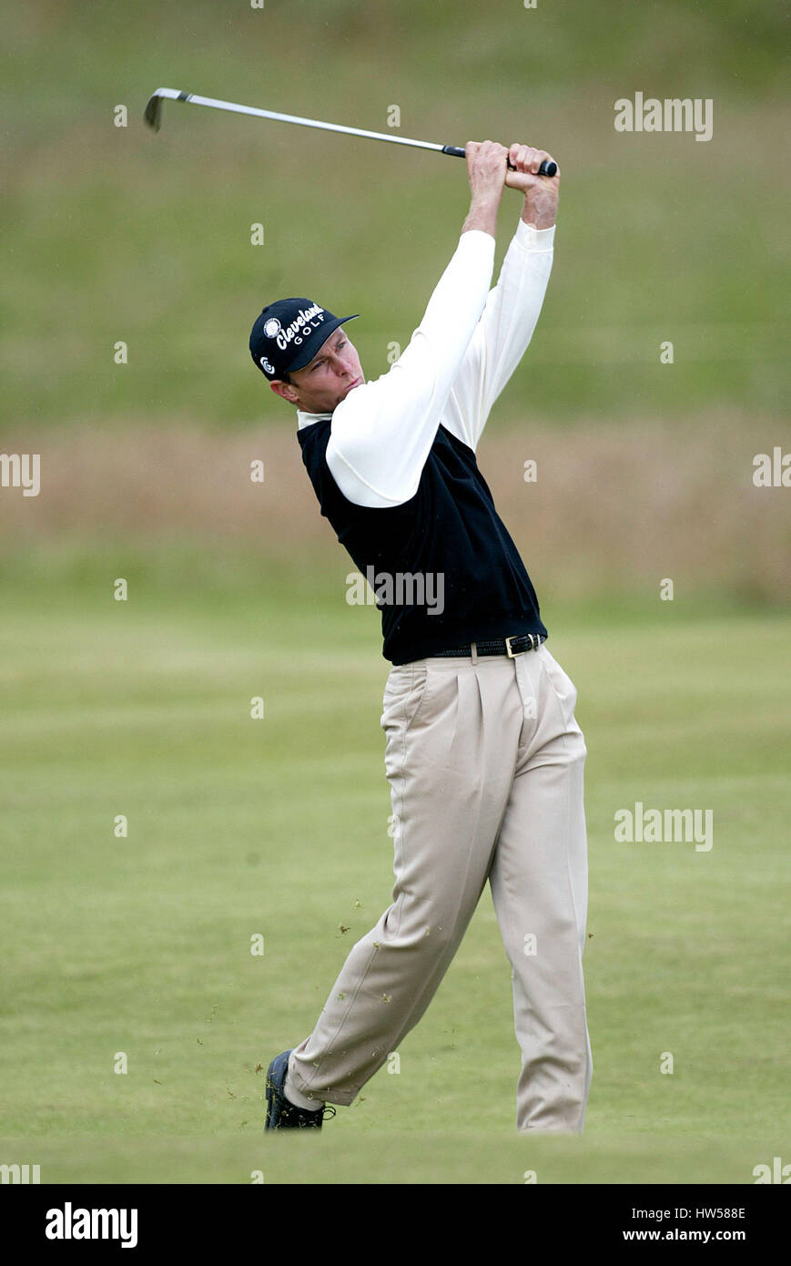 BOB ESTES USA THE OPEN MUIRFIELD SCOTLAND 18 July 2002 Stock Photo - Alamy