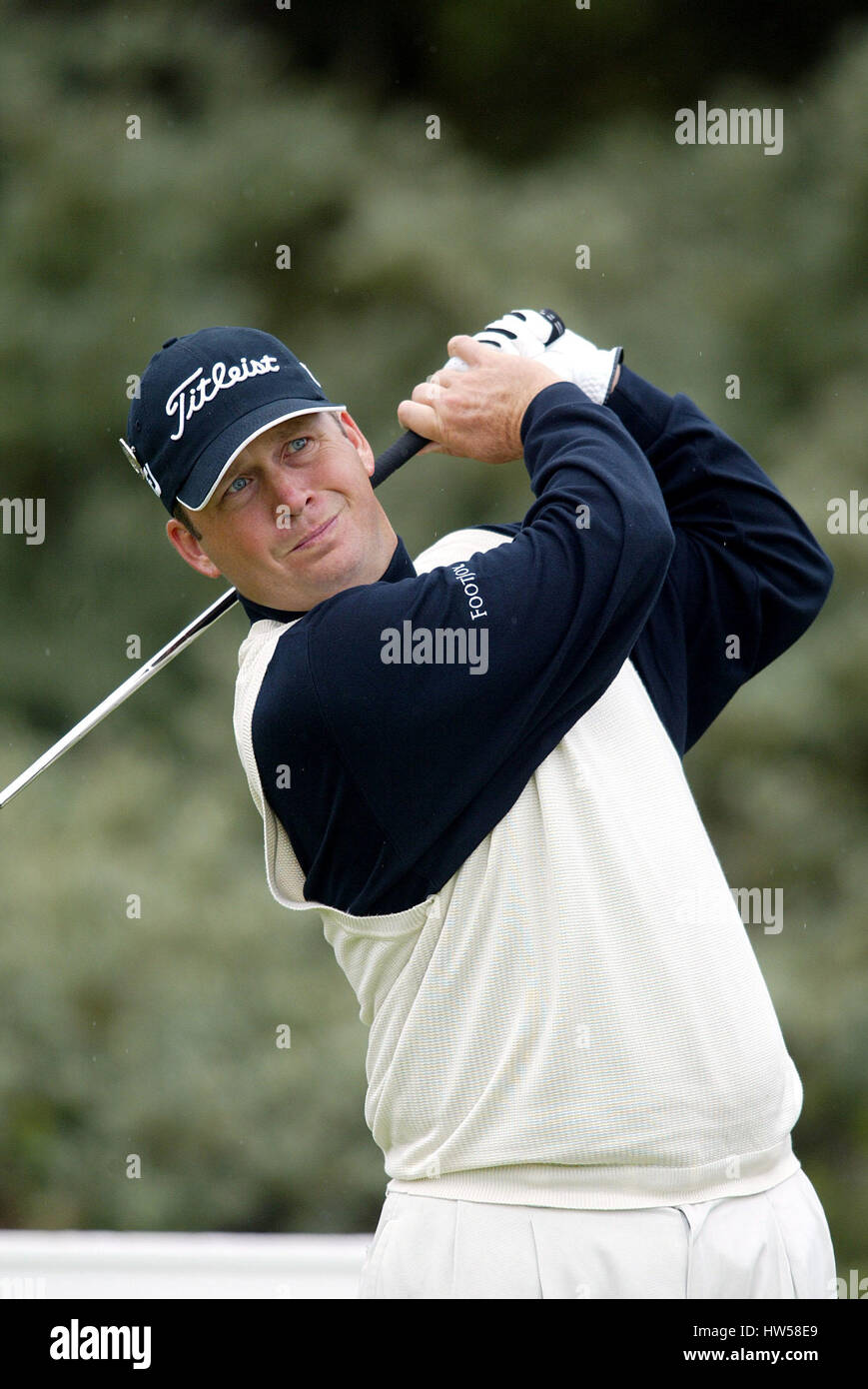 DUDLEY HART USA MUIRFIELD GOLF COURSE GULLAN SCOTLAND 19 July 2002 ...