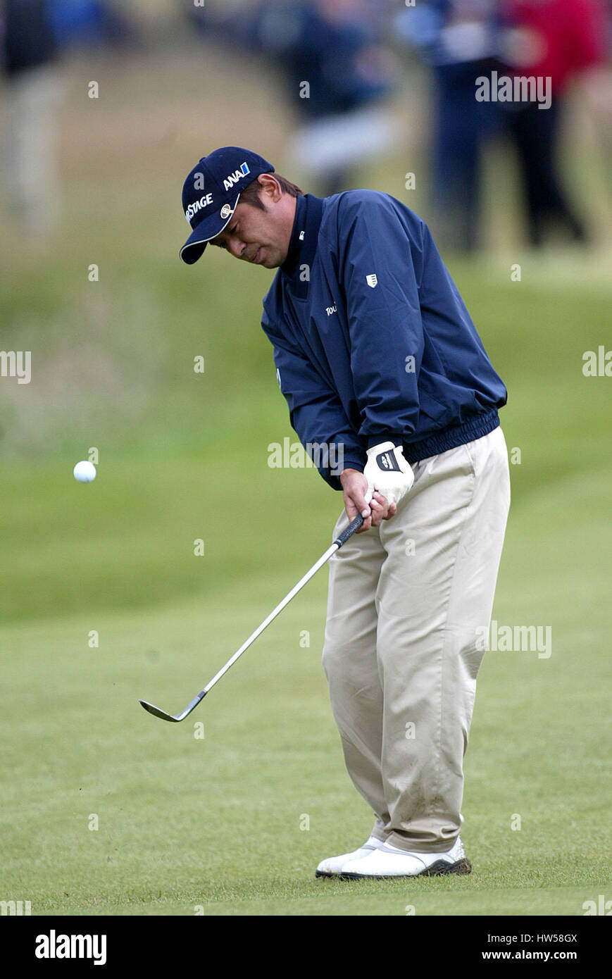 TOSHIMITSU IZAWA JAPAN THE OPEN MUIRFIELD SCOTLAND 19 July 2002 Stock ...