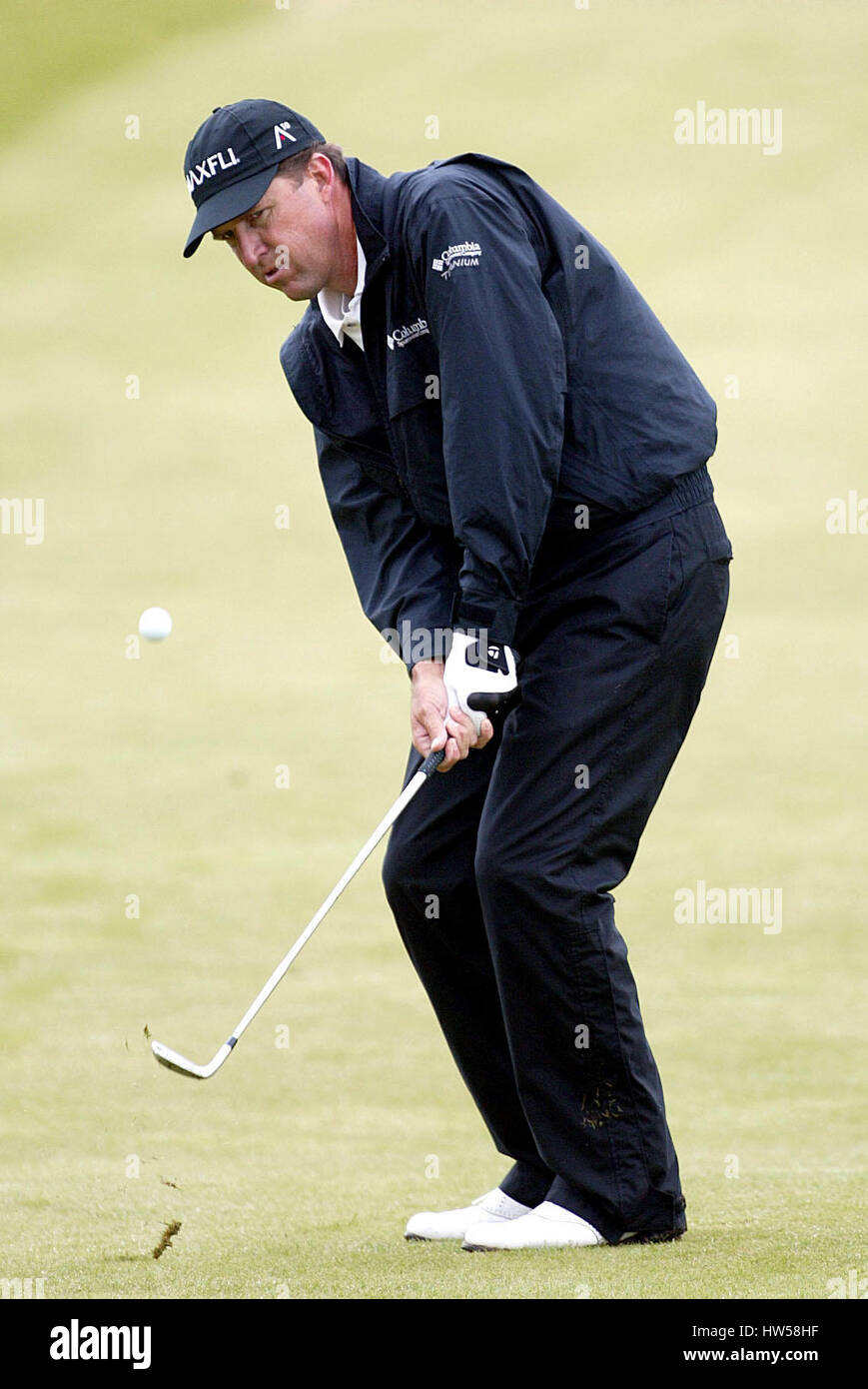 STEVE JONES. USA THE OPEN MUIRFIELD SCOTLAND 20 July 2002 Stock Photo ...