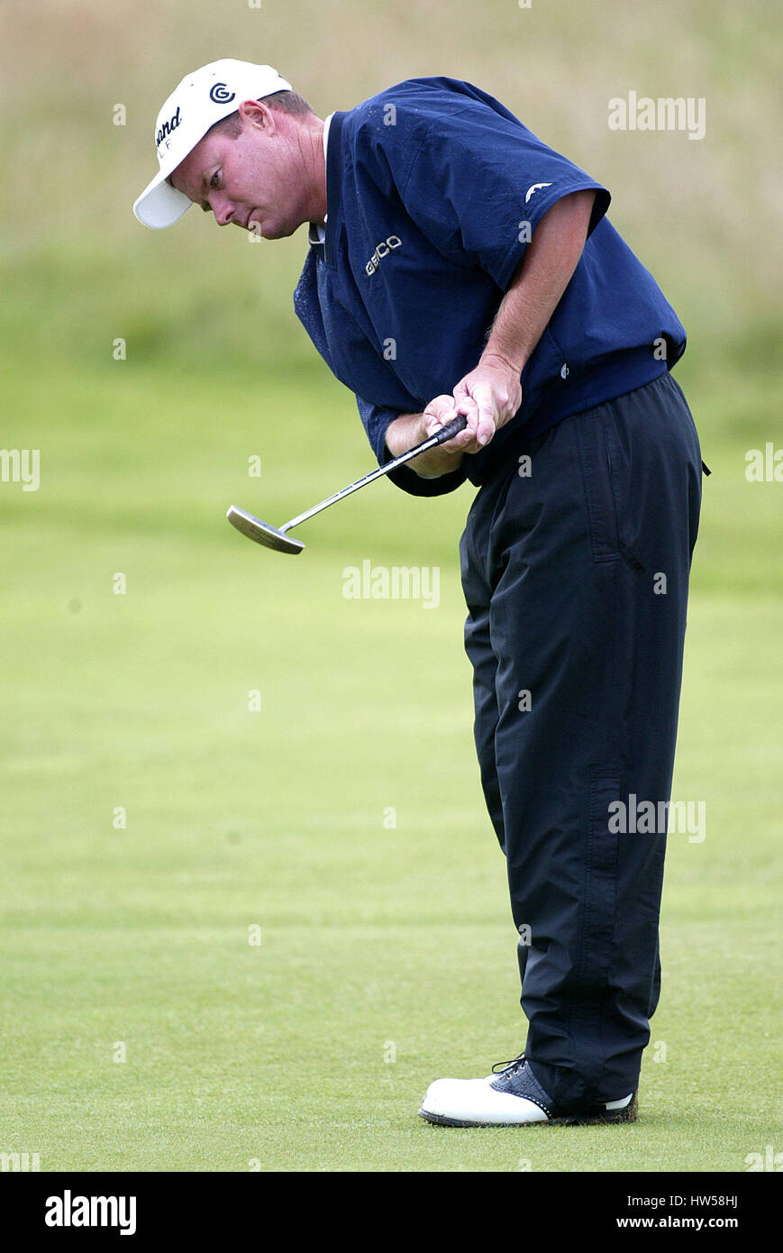 JOE DURANT USA THE OPEN MUIRFIELD SCOTLAND 19 July 2002 Stock Photo - Alamy