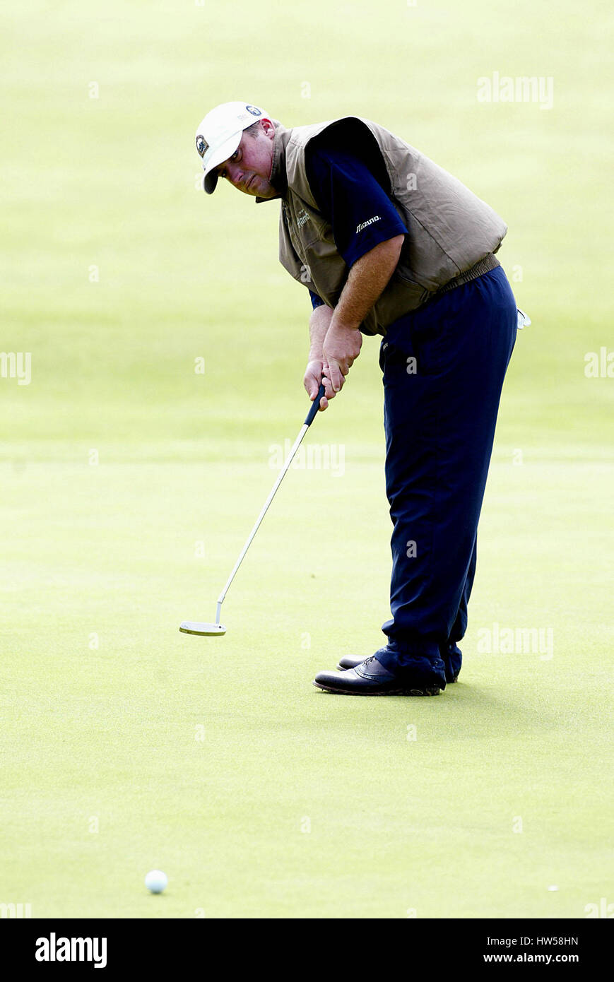 CHRIS SMITH. USA THE OPEN MUIRFIELD SCOTLAND 20 July 2002 Stock Photo ...
