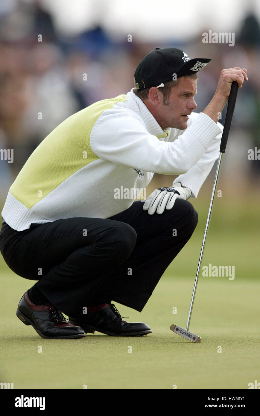 JESPER PARNEVIK SWEDEN MUIRFIELD GOLF COURSE GULLAN SCOTLAND 21 July ...
