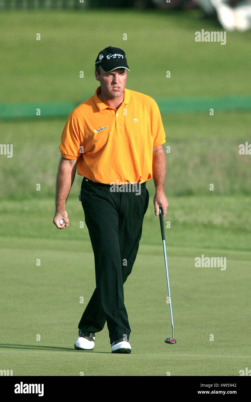 THOMAS LEVET FRANCE MUIRFIELD GOLF COURSE GULLAN SCOTLAND 21 July 2002 ...