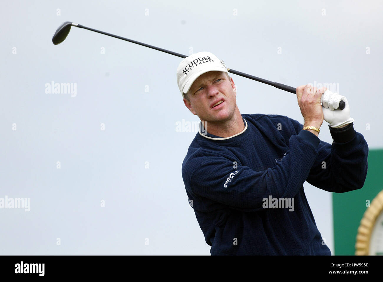 SCOTT VERPLANK USA THE OPEN MUIRFIELD SCOTLAND 21 July 2002 Stock Photo ...