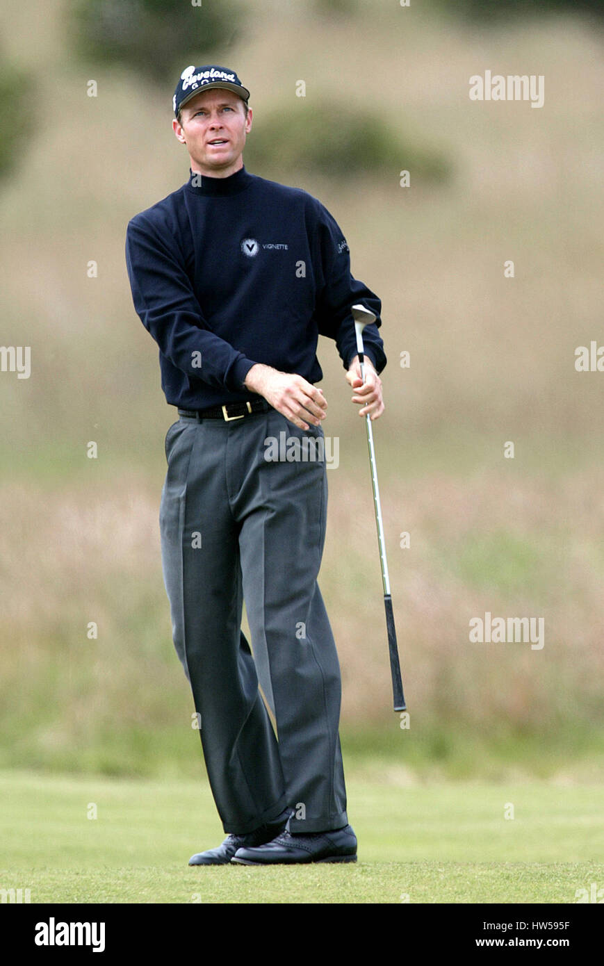 BOB ESTES USA THE OPEN MUIRFIELD SCOTLAND 21 July 2002 Stock Photo - Alamy