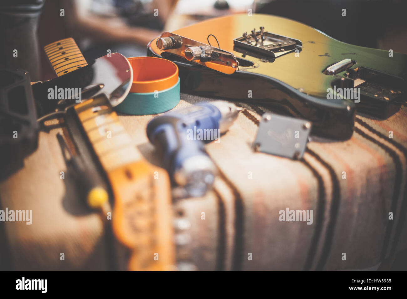 Guitar inspection hi-res stock photography and images - Alamy
