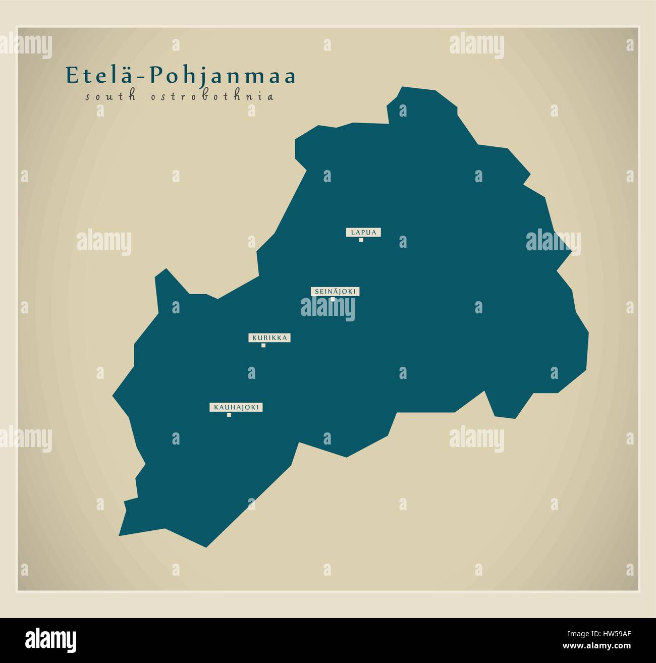 Pohjanmaa Stock Vector Images - Alamy