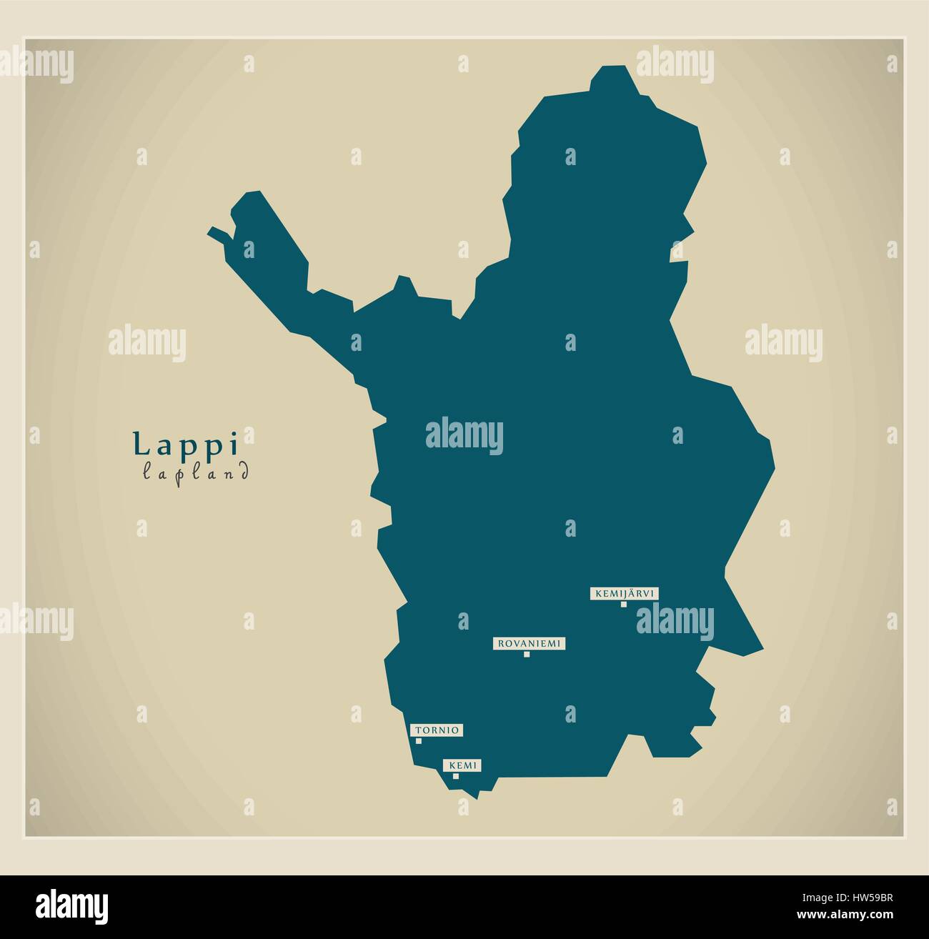 Lapland province Stock Vector Images - Alamy