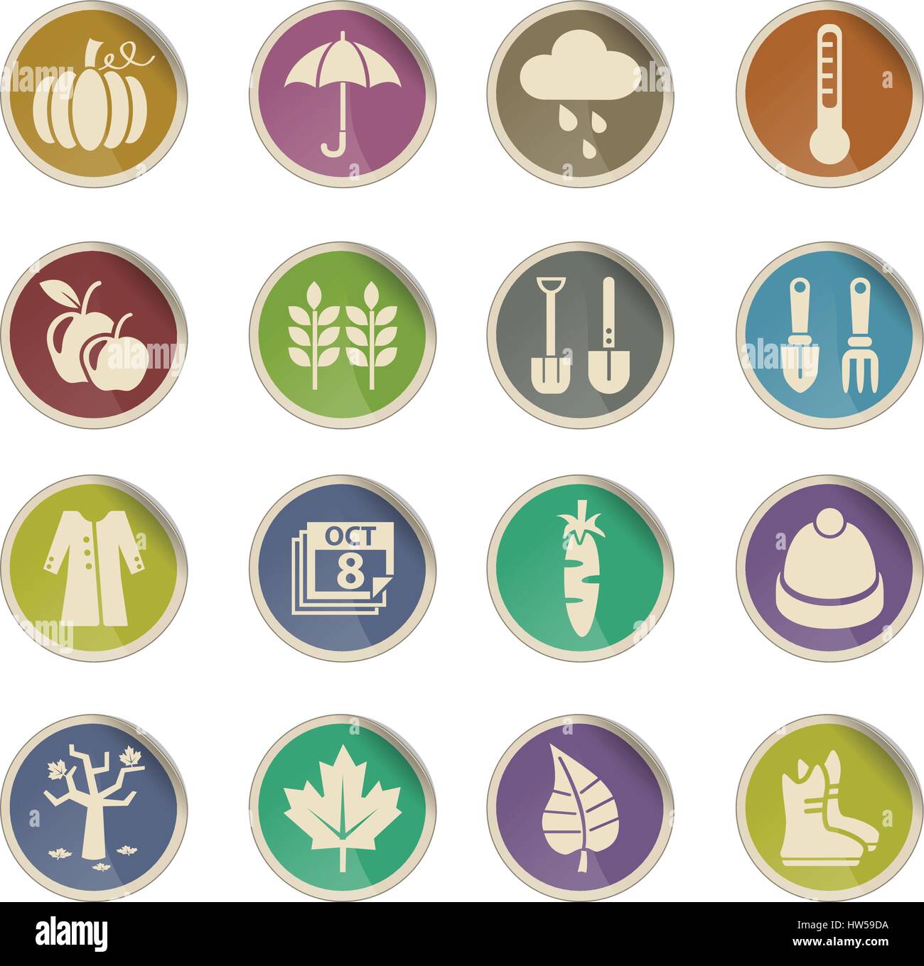 Autmn Stock Vector Images - Alamy