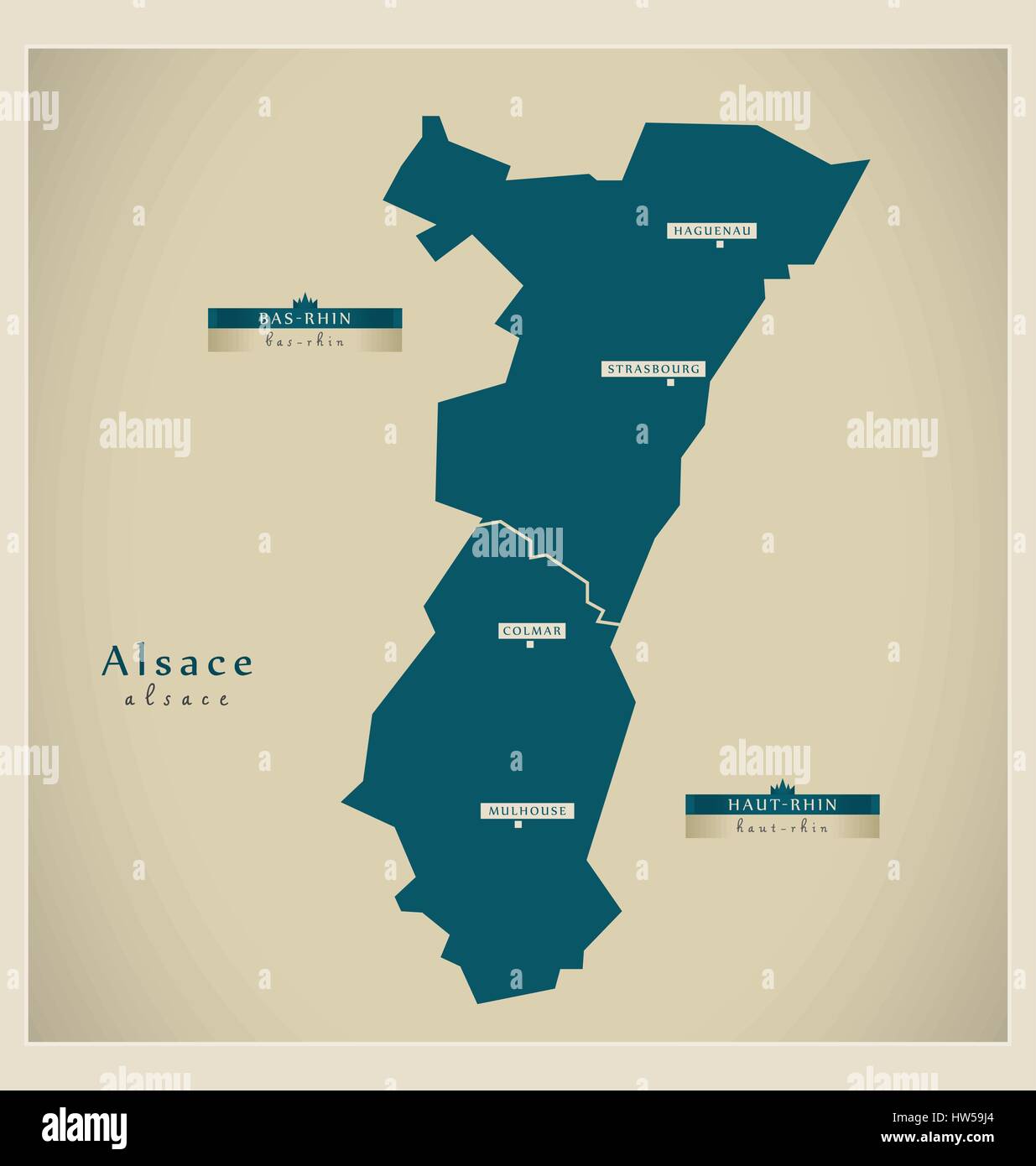 Map Of Alsace High Resolution Stock Photography and Images - Alamy