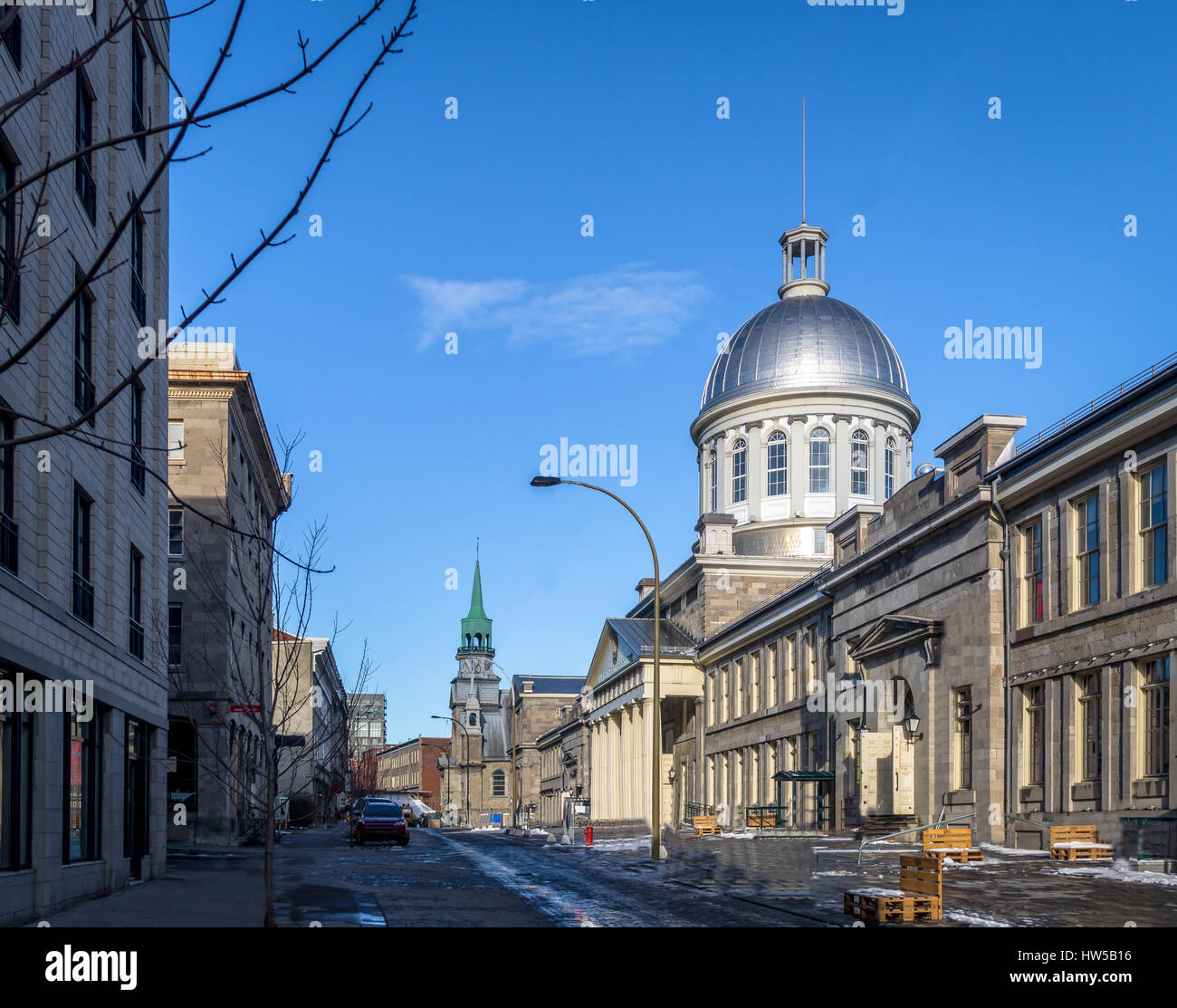 Bonsecours market street hi-res stock photography and images - Alamy