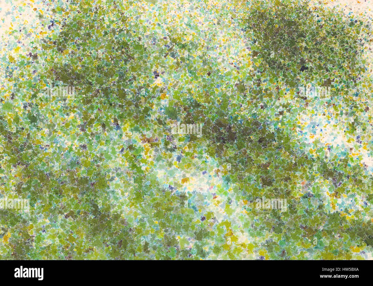 green watercolor spots abstract background Stock Photo - Alamy