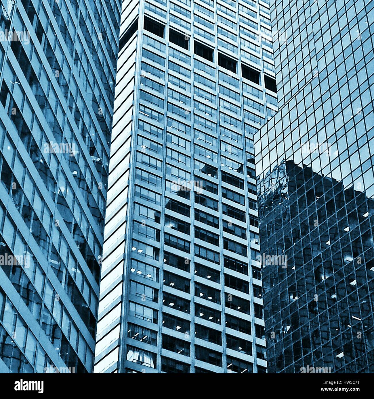 Office buildings, Manhattan, New York, America, USA Stock Photo - Alamy