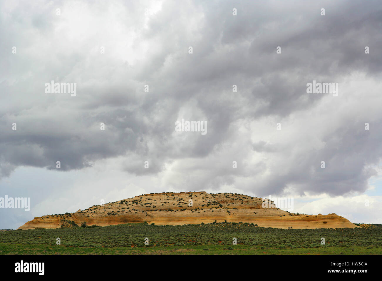 Rock formation in rural Landscape, America, USA Stock Photo - Alamy