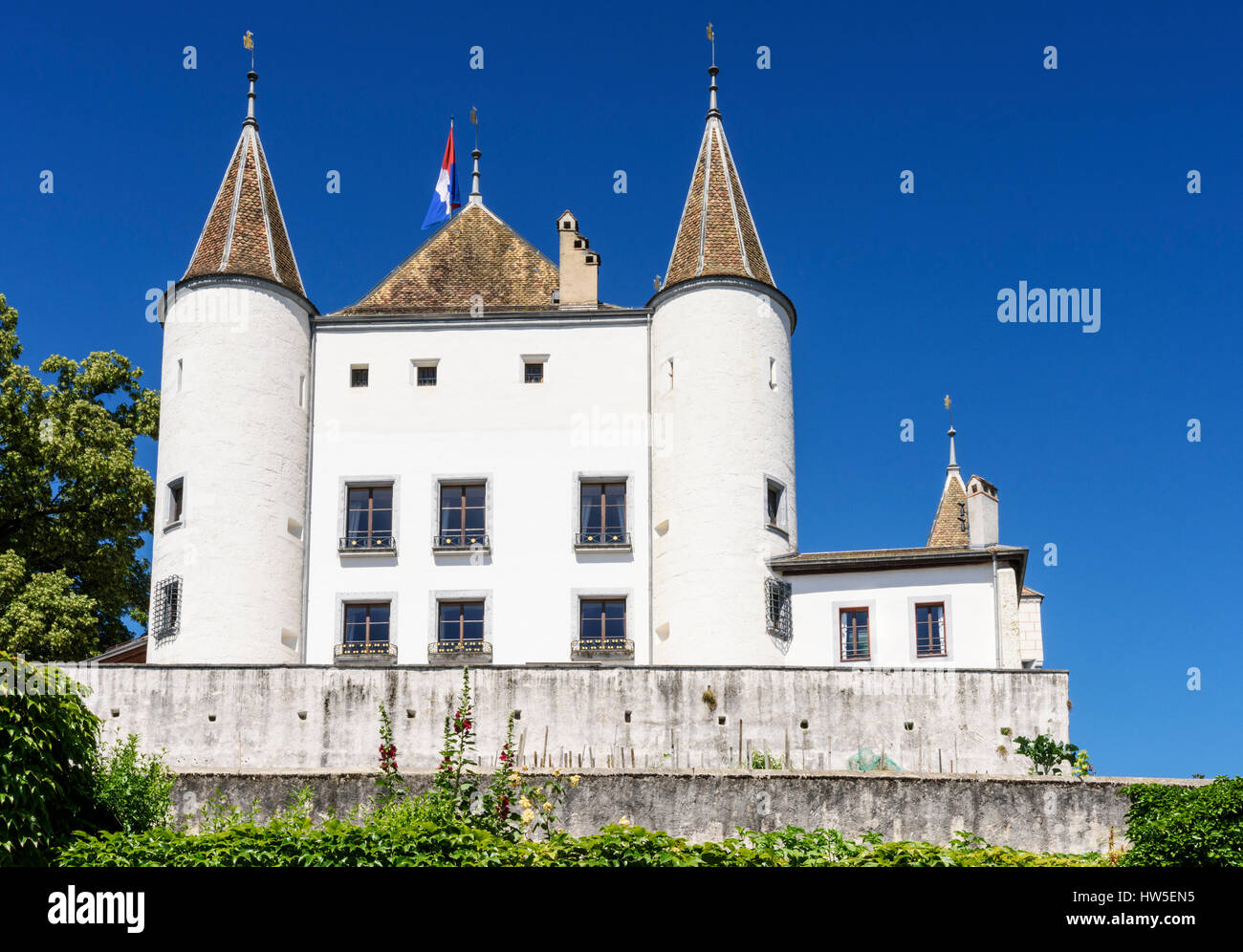 Chateau de nyon castle hi-res stock photography and images - Alamy