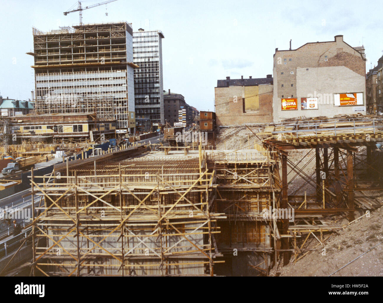 1960s construction hi-res stock photography and images - Alamy