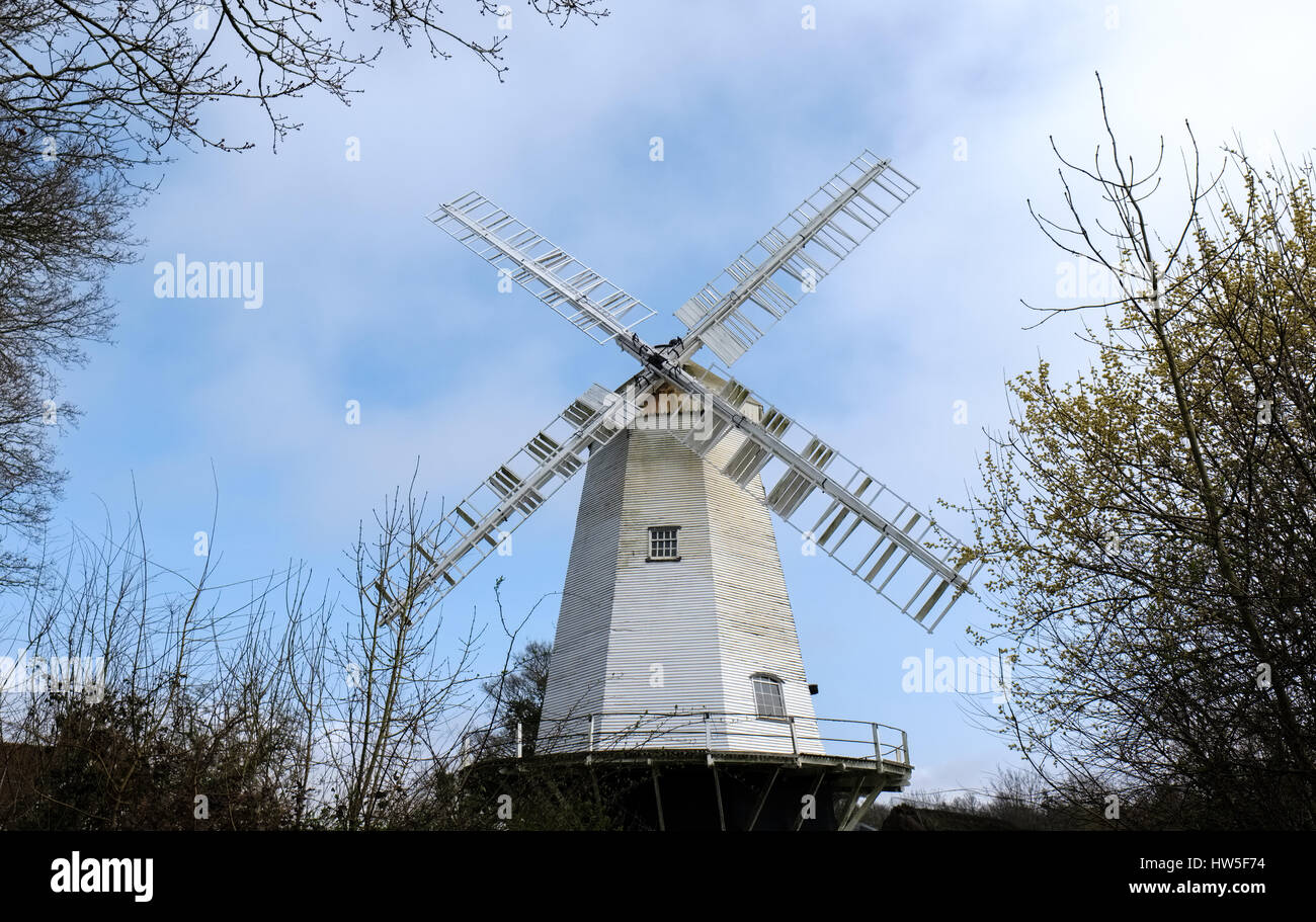 King's Mill or Vincent's Mill at Shipley in West Sussex Stock Photo - Alamy