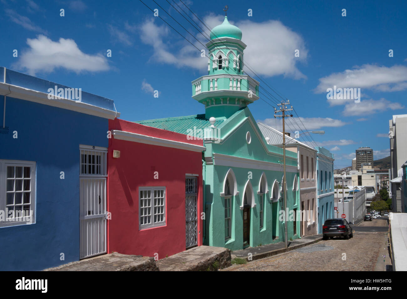 Boorhaanol Mosque,Bo-Kapp,Malay Quarter,Cape Town,South Africa Stock ...